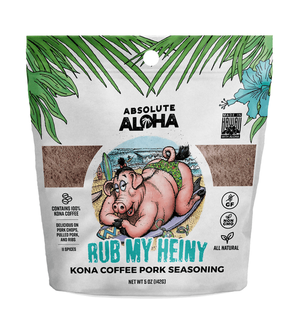 Rub My Heiny 100% Kona Coffee Pork Seasoning 4.5oz | Made In Hawaii ...